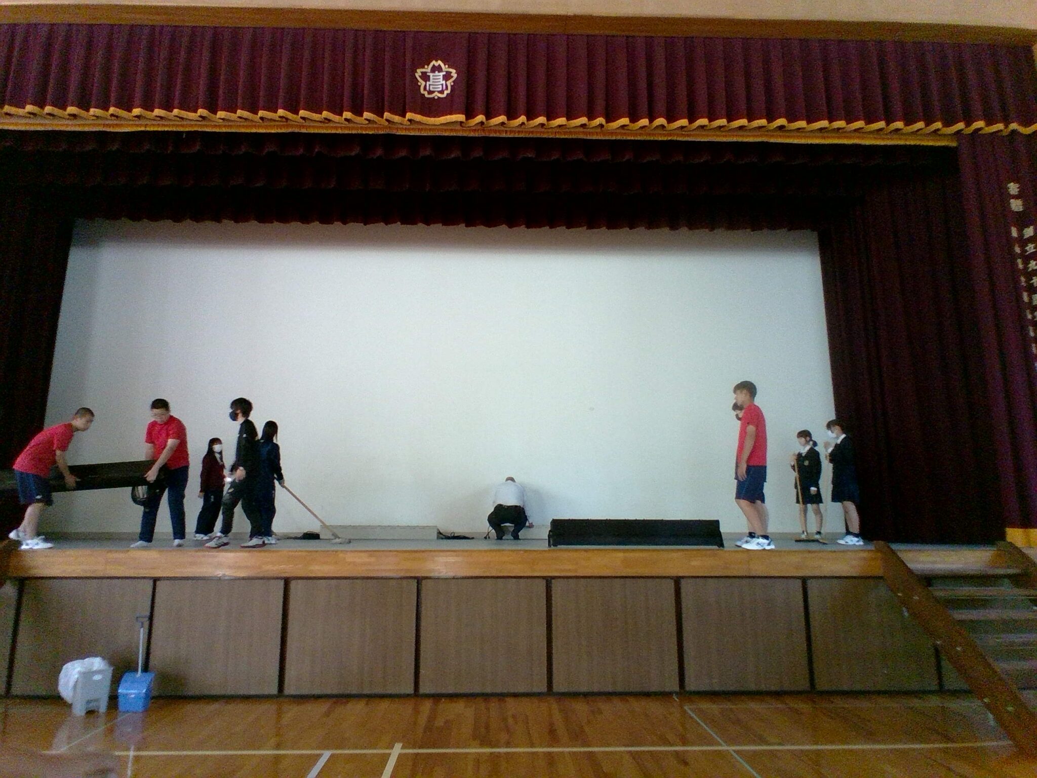 文化祭準備、頑張ってます！ | 岡山県立勝山高等学校ホームページ